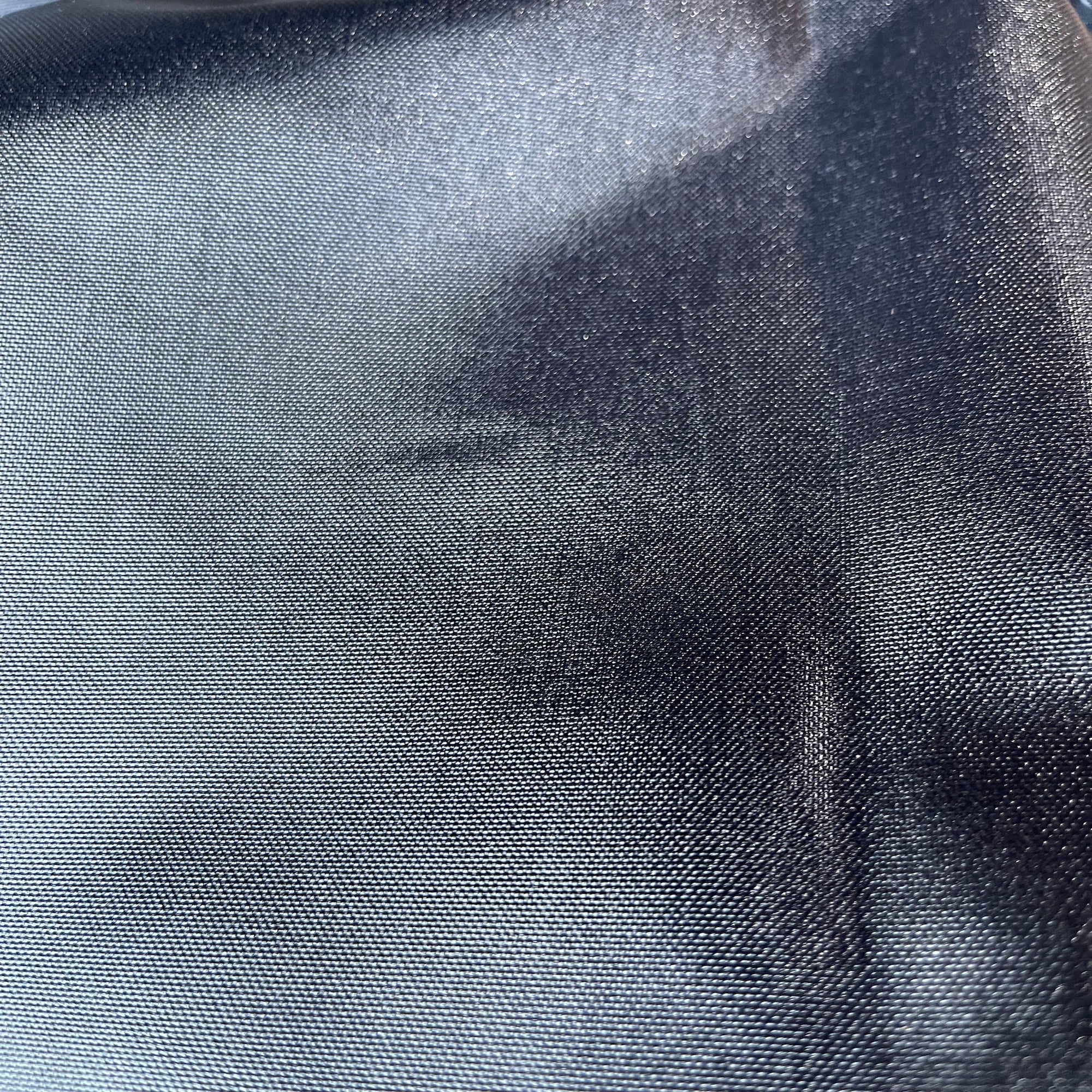 400D 100% Nylon Urethane Coated Fabric - Black, 60 Inches Wide ...